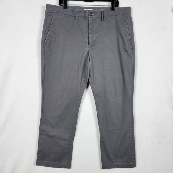 Goodfellow & Co | Pants | Goodfellow Gray Hennepin Chino Straight Pants ...